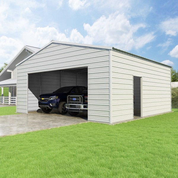 Versatube Frontier Steel Garage Kit
