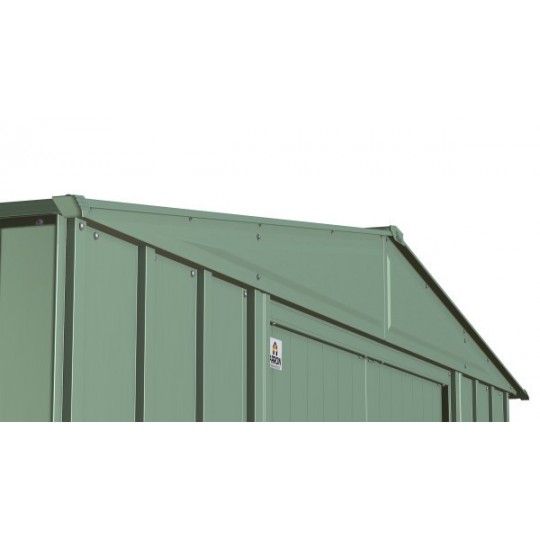Arrow Classic 8x8 Steel Storage Shed Kit - Sage Green (CLG88SG)