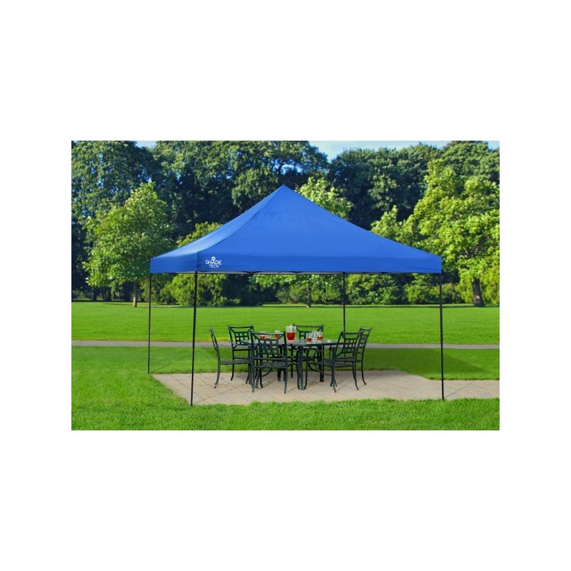 Quik Shade Shade Tech ST144 12x12 Straight Leg Canopy- Blue (167504DS)