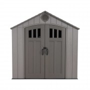 Lifetime 8x7.5 Rough Cut Backyard Storage Shed with Floor (60370)
