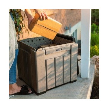 Lifetime 25 Gallon Outdoor Storage Cube - Storm Dust (60372U)