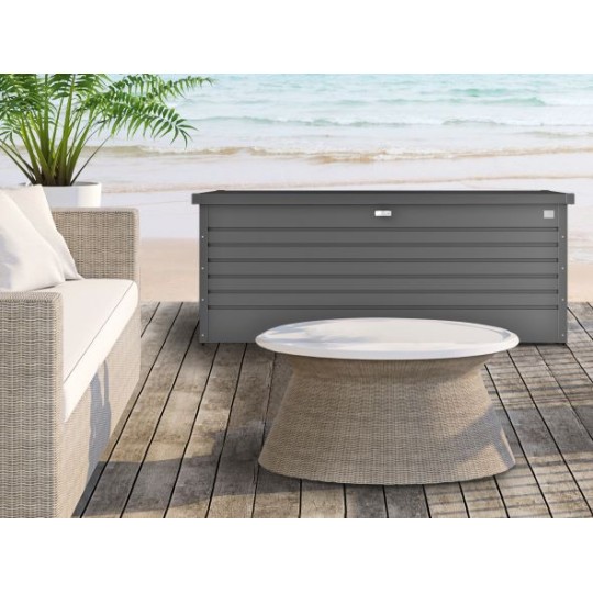 Biohort Leisure Time 210 Gallon Deck Box - Dark Gray (BIO1000)