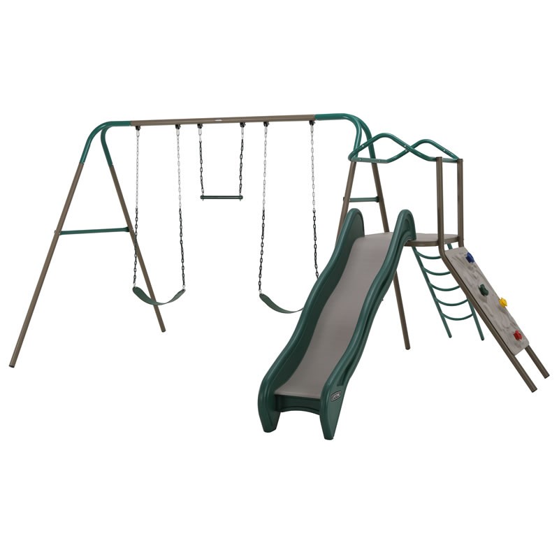 Lifetime Kids Metal Dome Climber - Green and Tan (90136)