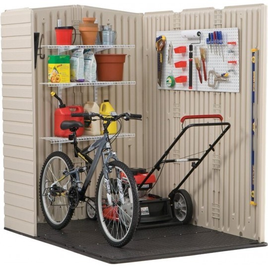 Rubbermaid 5FT X 6ft Vertical Shed - Large (FG5L3000SDONX)