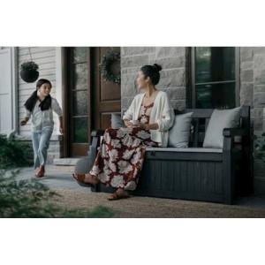 Keter Solana 70 Gallon Storage Bench (250295)