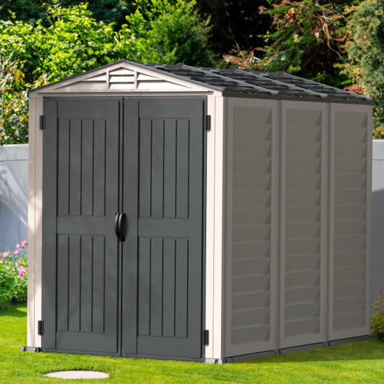 DuraMax 5x8 YardMate Plus Vinyl Storage Shed w/ Floor w/ Floor (35825)