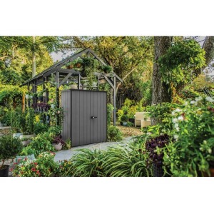 Keter Cortina Alto Storage Shed - Graphite (255123)