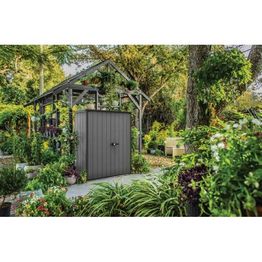 Keter Cortina Alto Storage Shed - Graphite (255123)