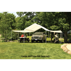 Shelter Logic 10x20 Canopy Extension Kit - White (25730)