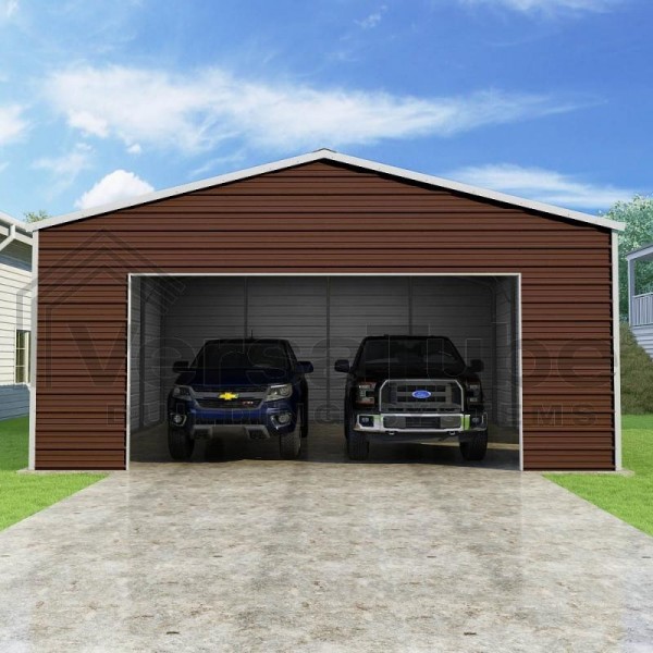 Versatube Frontier Steel Garage Kit