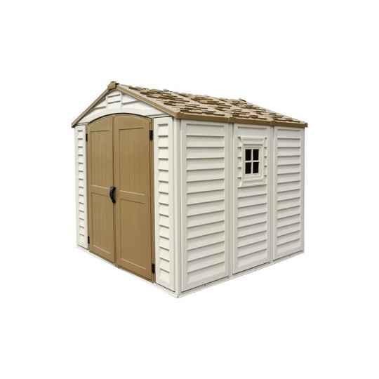 DuraMax 8x8 DuraPlus Vinyl Shed Kit w/ Foundation (30114)