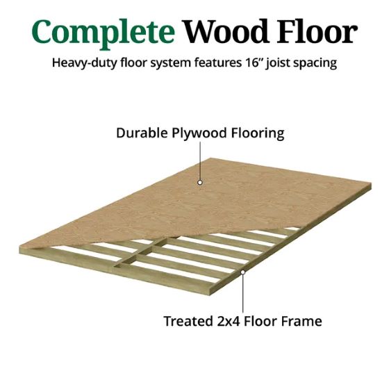 10x18 Classic Gambrel Barn w/ 6' Sidewalls - 10x18 CGB-6-PC