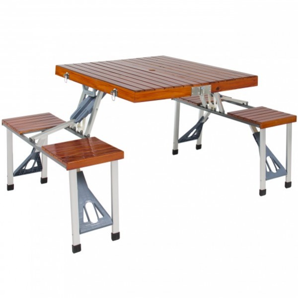 BEST DEALS ON LEISURE SEASON OUTDOOR PICNIC AND CONVERTIBLE TABLES FOR ...